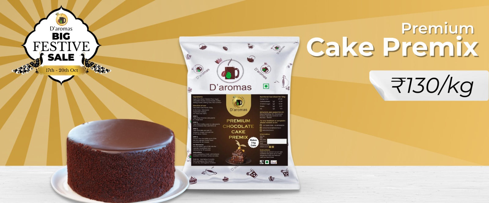 Cake Premix – Daromas