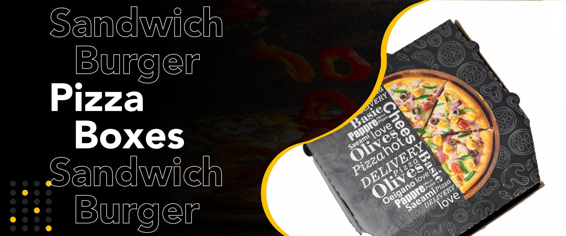 Pizza, Sandwich & Burger Box – Daromas