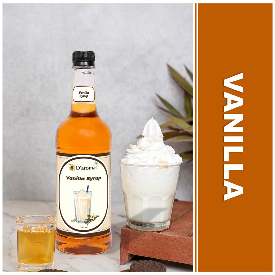 Vanilla Syrup 750ML – Daromas